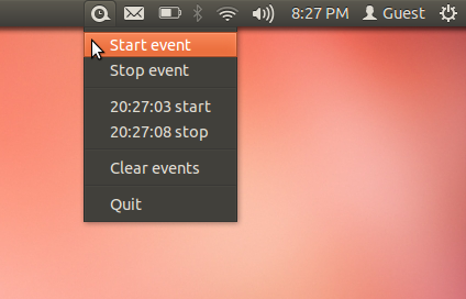 GitHub - pabluk/event-indicator: Event Indicator